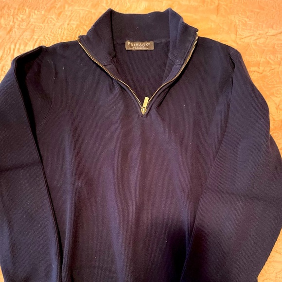 Primark | Sweaters | Primark Xxl Half Zipper Mock Turtleneck Sweater ...